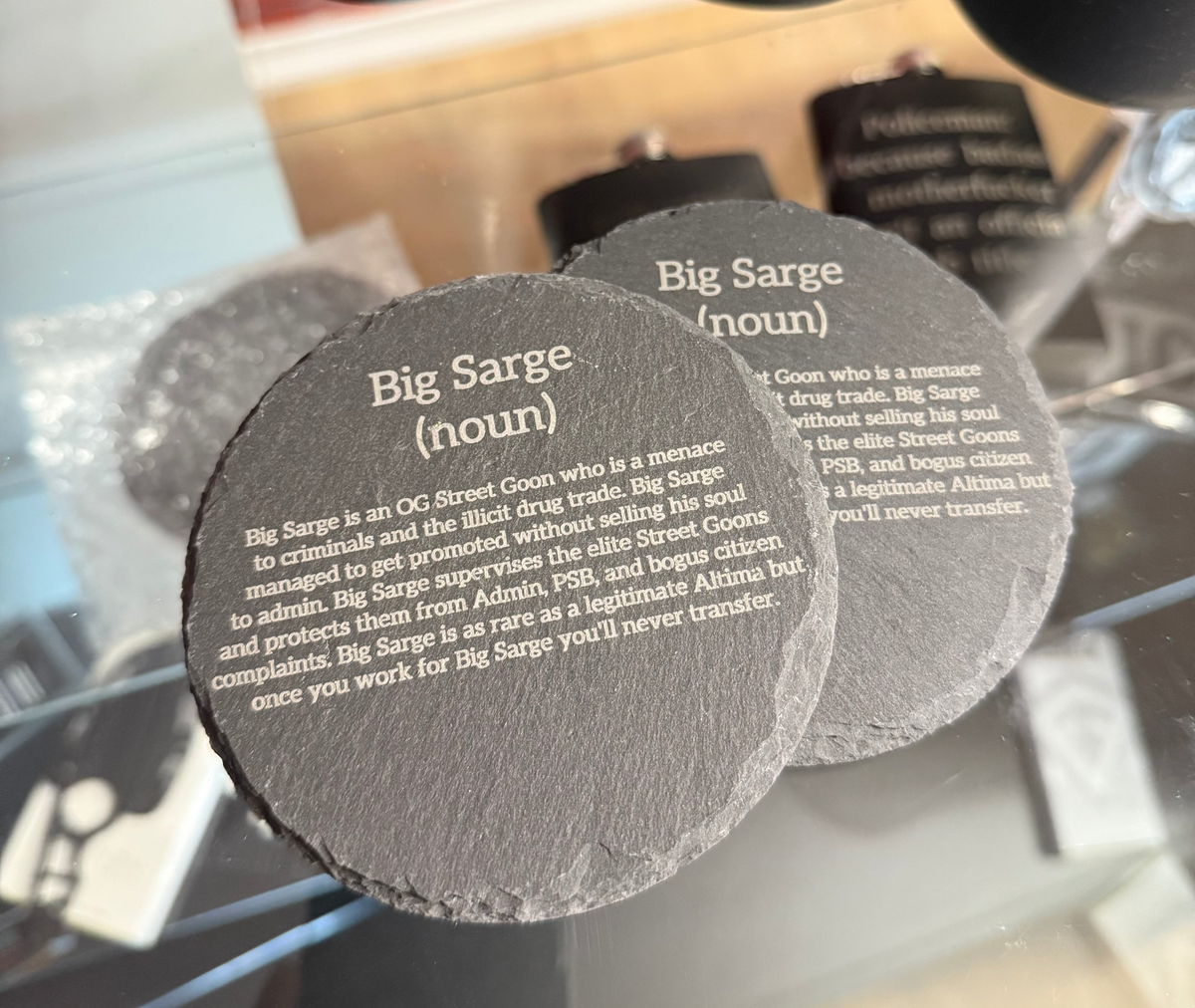 Big Sarge Coasters – Vigilant Tactical Solutions
